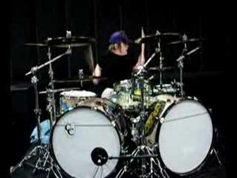 Patrick playing drums - YouTube