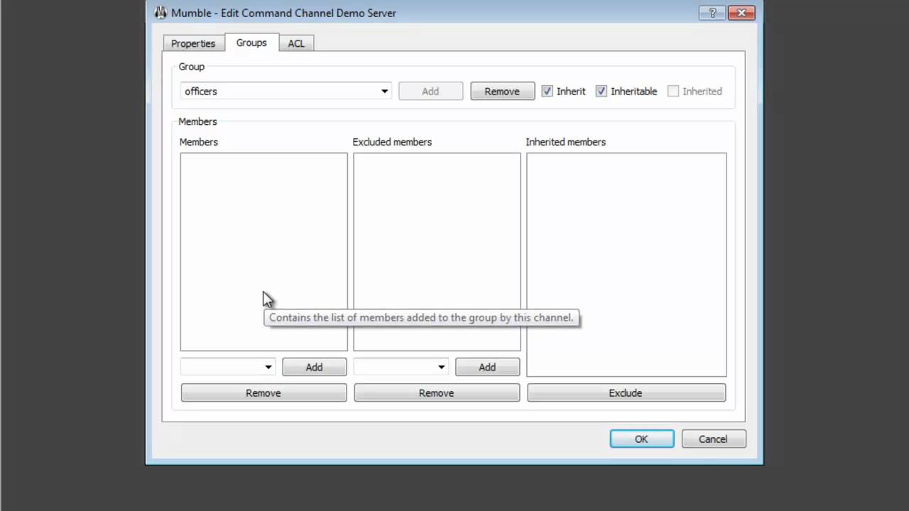 Setting Channel Permissions in your Mumble Server - YouTube