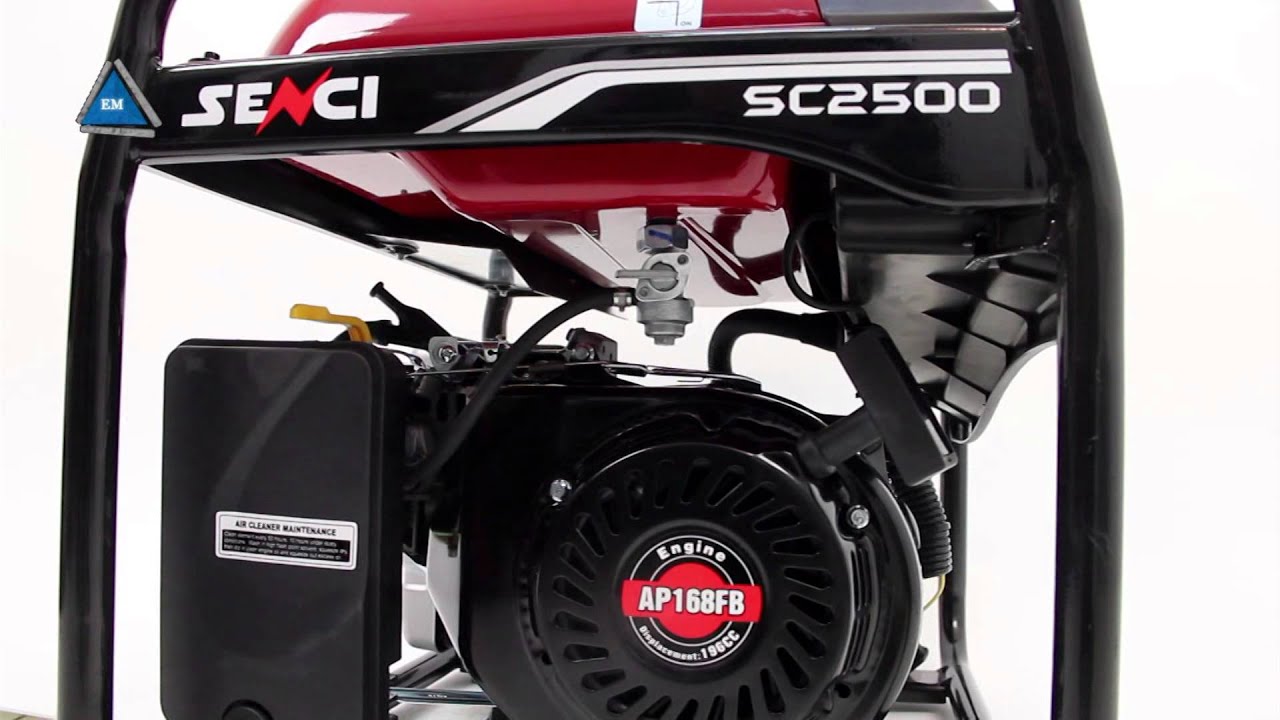 Генератор SENCI SC2500-M - YouTube
