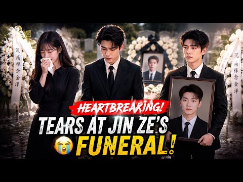 HEARTBREAKING MOMENT! ZHANG LINGHE & TIAN XIWEI SPOTTED CRYING AT JIN ZE'S FUNERAL!
