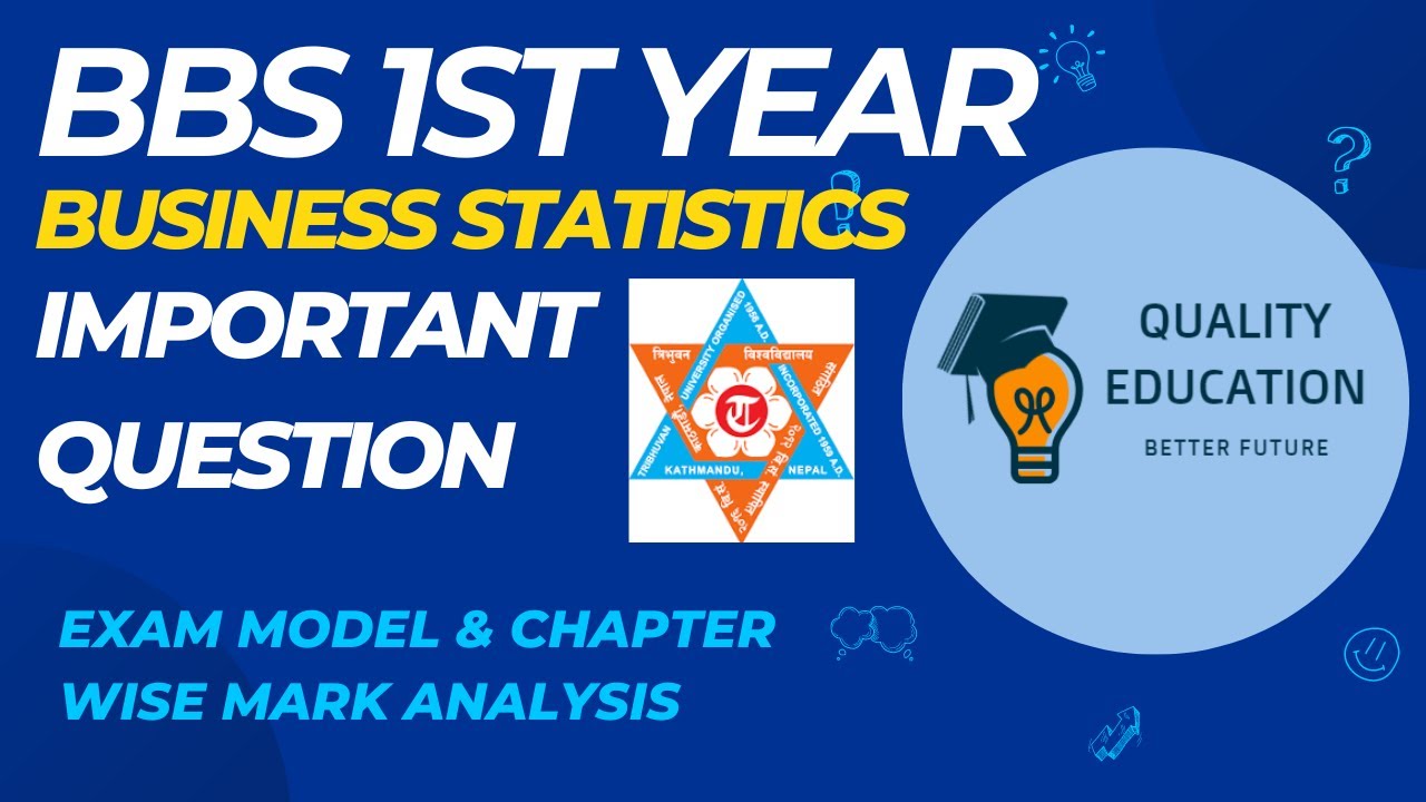 BBS 1st Year Business Statistics | Chapter Wise Important Question ...