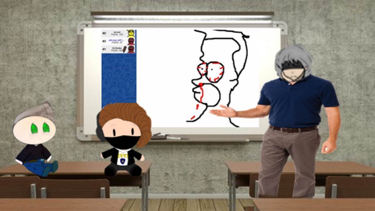 three insane people try to draw - YouTube