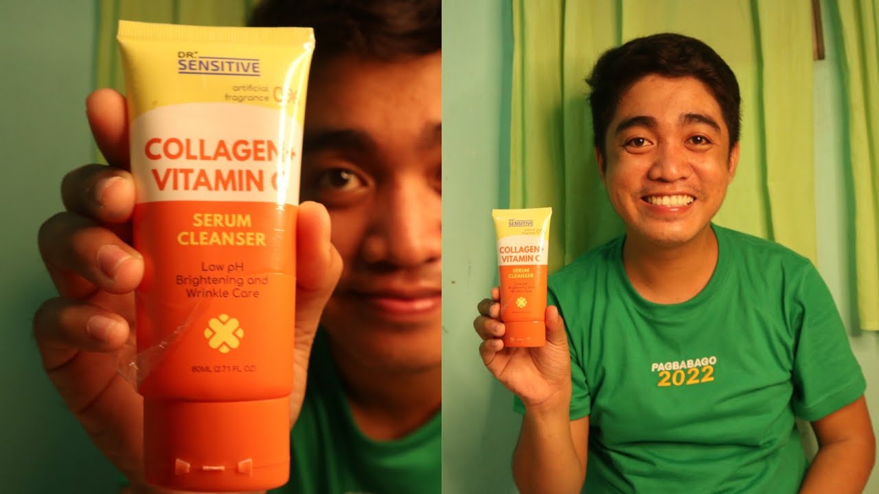 DR. SENSITIVE COLLAGEN & VITAMIN C SERUM CLEANSER REVIEW | BEST FOR ...