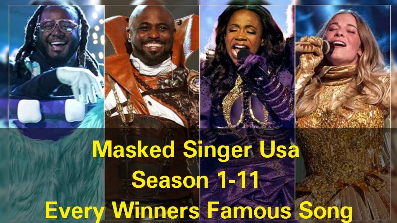 Masked Singer Usa - All Winner's - Most Famous Song - YouTube