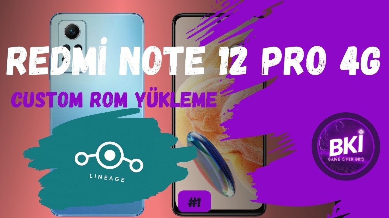 Redmi Note 12 Pro 4G LineageOS Custom Rom Yükleme #1 - YouTube