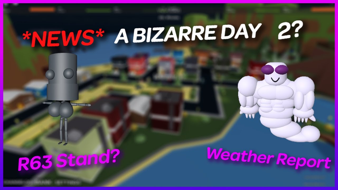 NEWS A BIZARRE DAY 1 / 2? / R63 STAND / WEATHER REPORT - YouTube