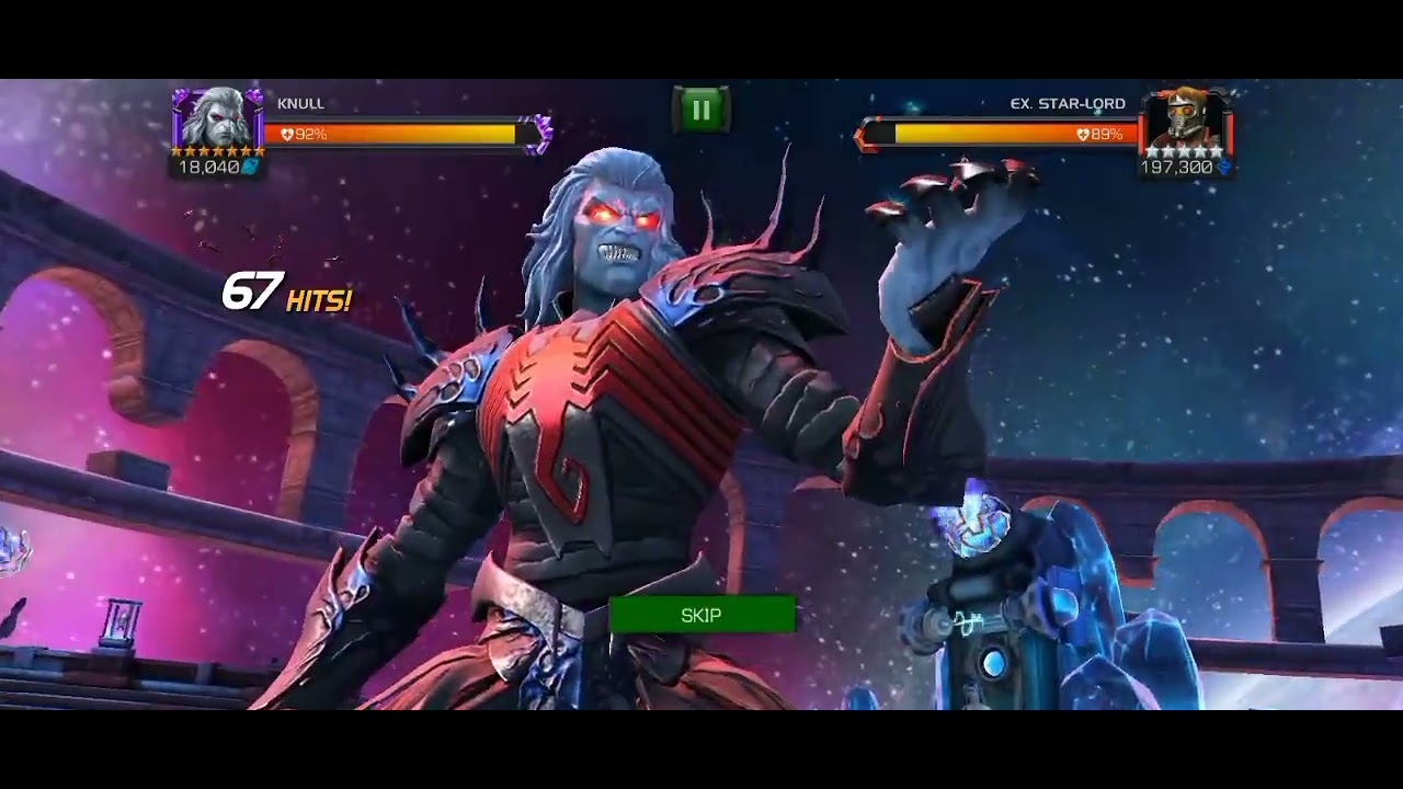 7 Star KNULL Special Play #mcoc #marvel #mcocgameplay # ...