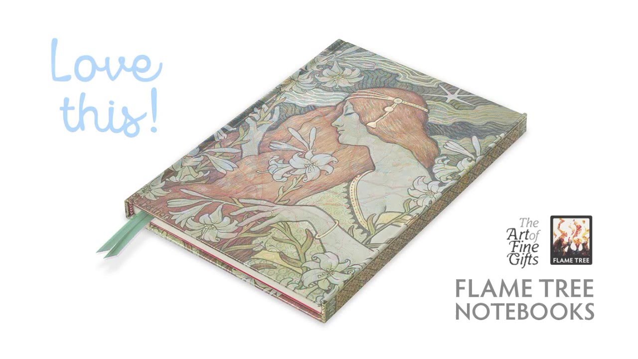 Flame Tree Deluxe Journals 2016 | The Art of Fine Gifts - YouTube