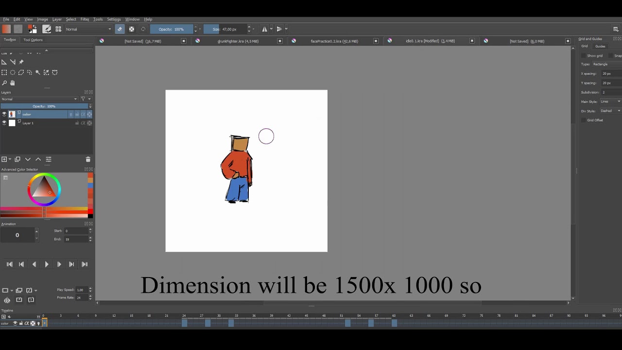 Spritesheet Tutorial Kritaold Youtube