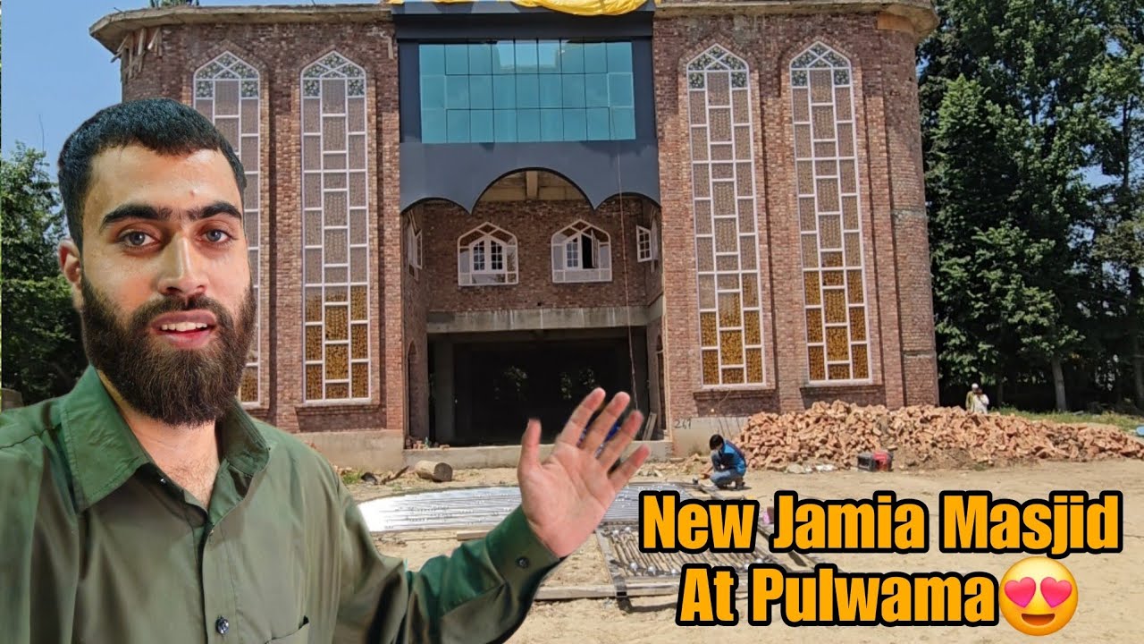 Beautiful Masjid In Pulwama😊Hatim Electronics - YouTube