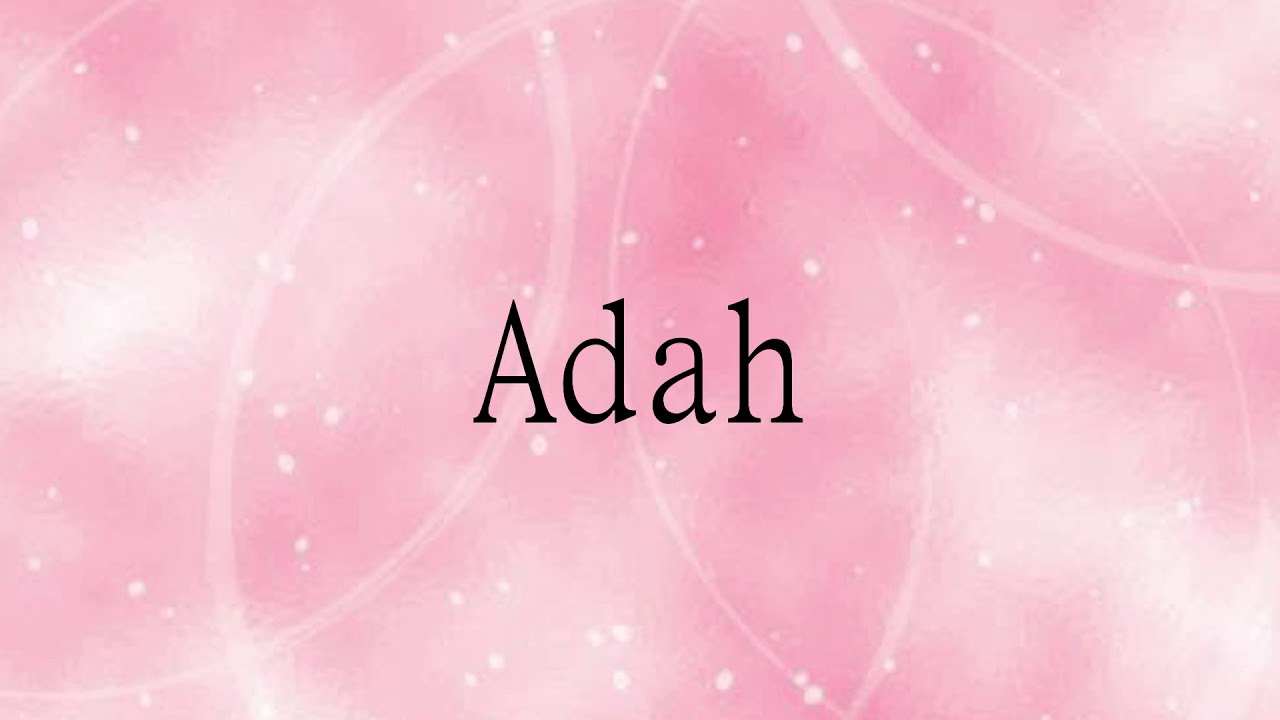 how to pronounce the english word Adah.amazing resource.learn from me ...