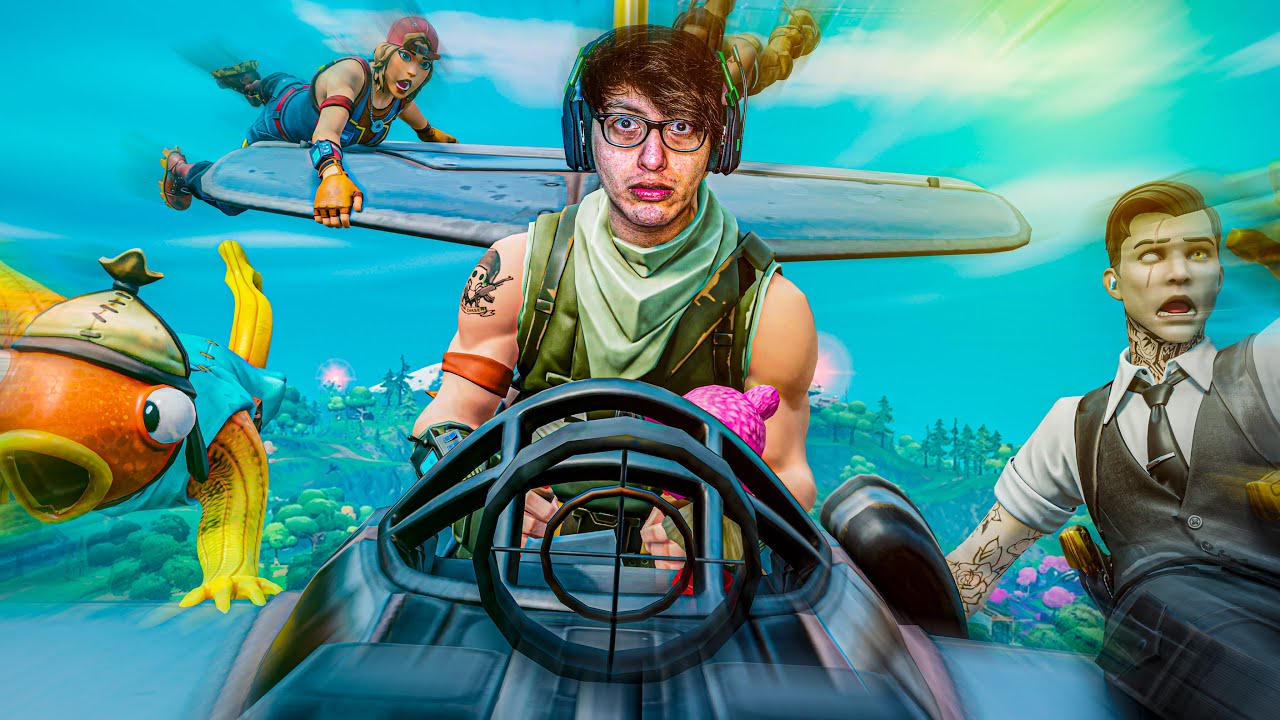 Soy un PILOTO de Fortnite! - YouTube