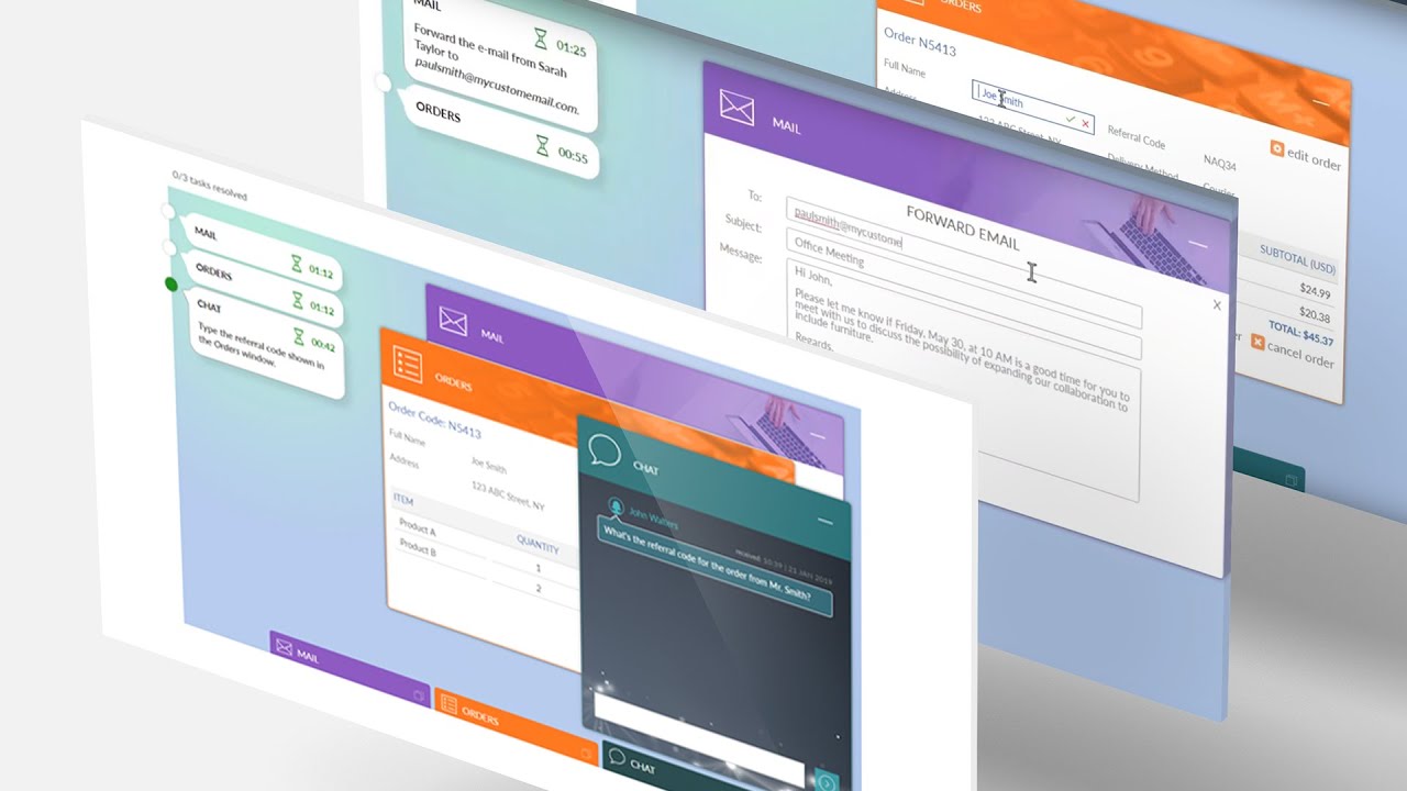 Multitasking Simulation Test - YouTube