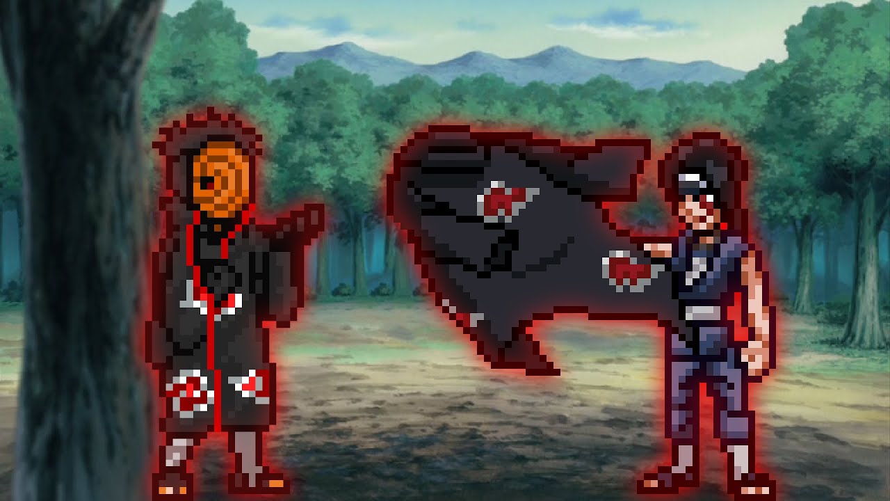 Tobi Akatsuki VS Itachi Jump Force Mugen v10 - YouTube