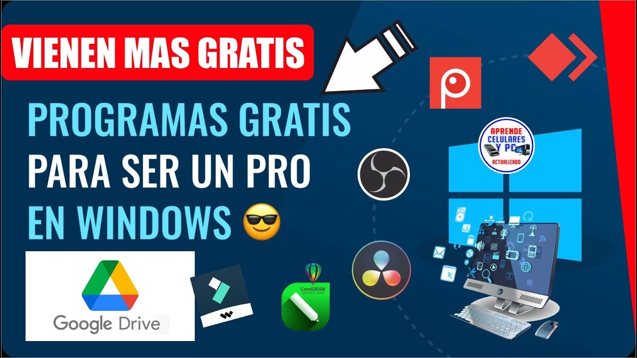 AQUI TODOS Los PROGRAMAS GRATIS para TU PC - Windows - Lista Completa ...
