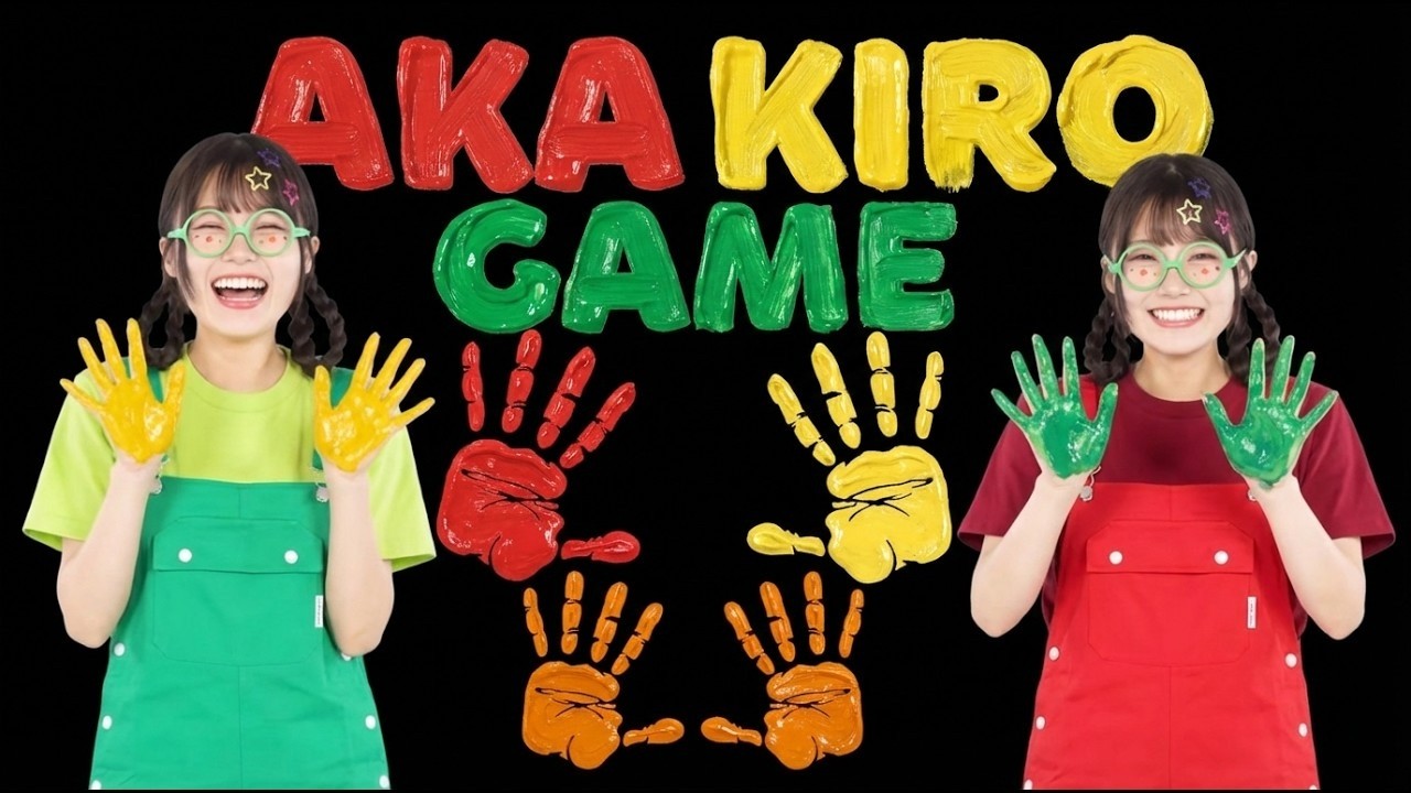 AKA! KIRO! AKA! SHIRO! AO! KIRO! | VIRAL TREND! Color Mixing ...