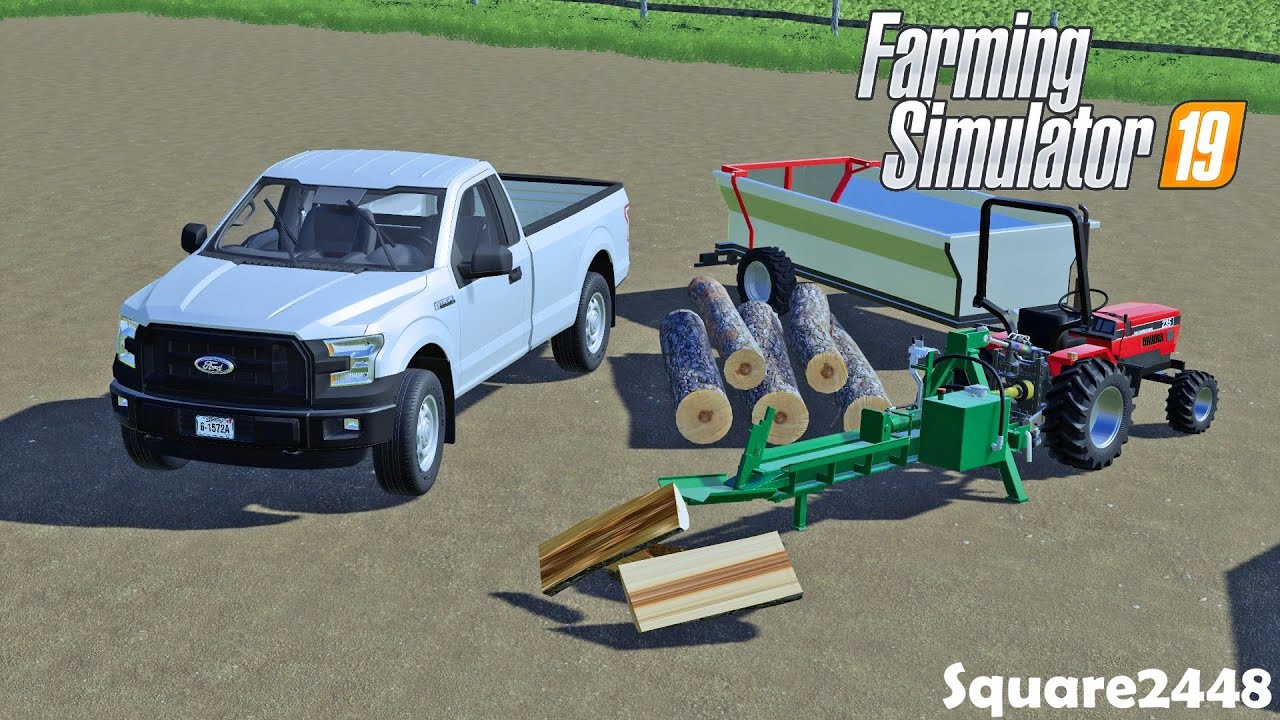 Buying New Work Truck! | 2016 F150 | Firewood Business! | ROLEPLAY ...