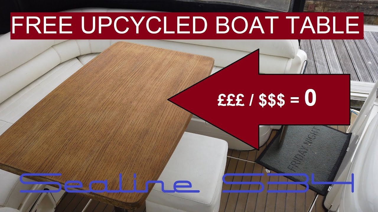 UPCYCLING - A New Boat Table - New From Old! - YouTube