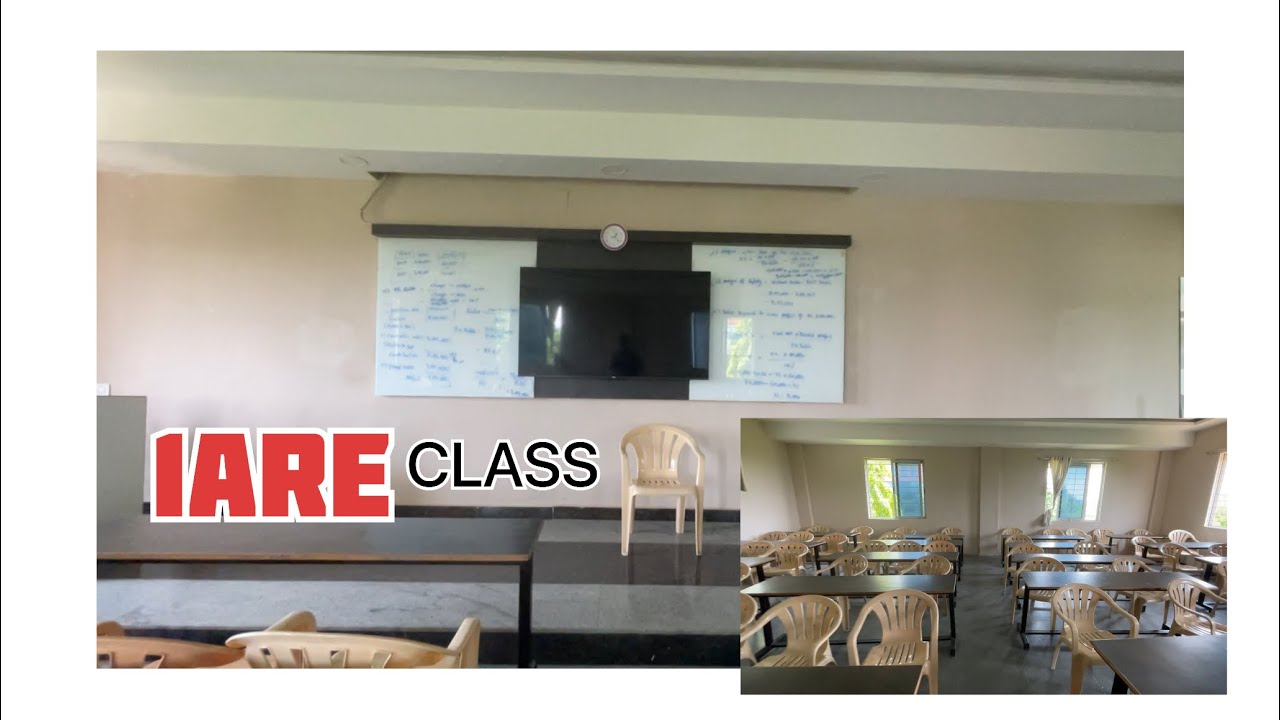 #iare lare college 1ARE engineering college class rooms - YouTube