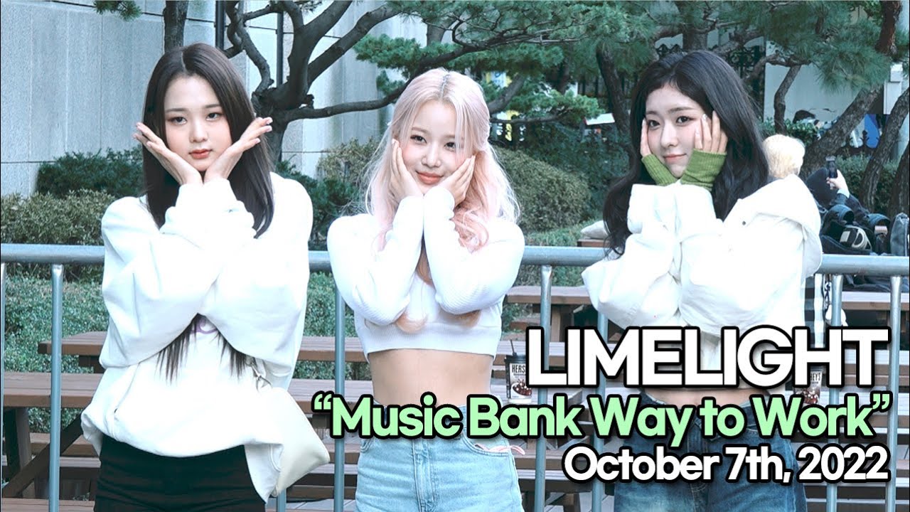 [STARsurvey] LIMELIGHT, Music Bank Way to Work(October 7th, 2022) - YouTube