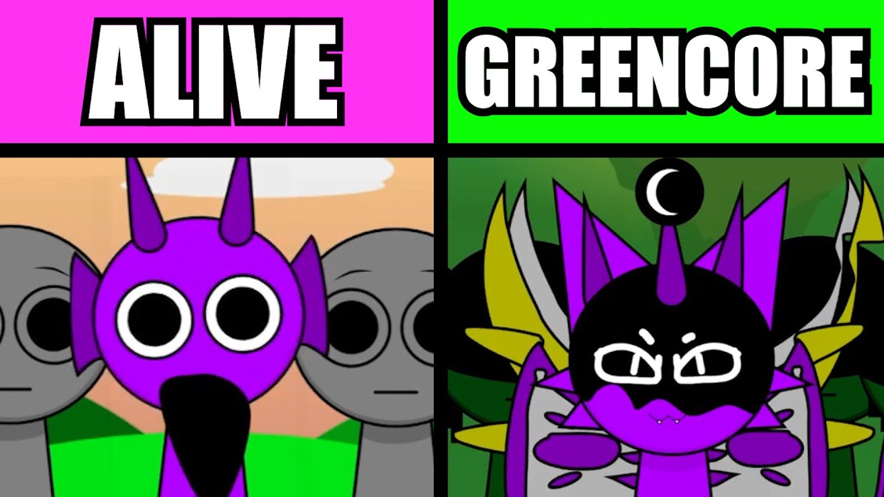 Incredibox Sprunki: Alive VS GreenCore | Incredibox Sprunki Alive VS Incredibox Sprunki ...