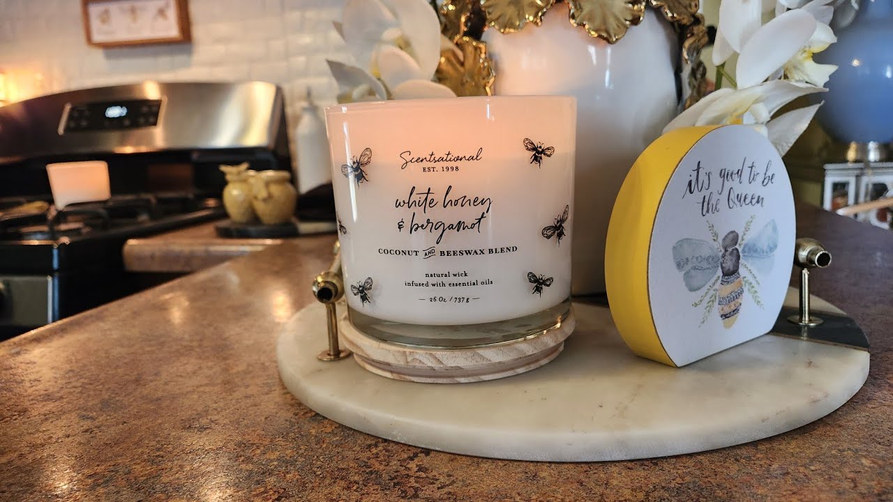 Spring Early Summer Bee Theme Kitchen Refresh 🐝 - YouTube