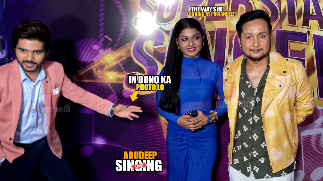 Arudeep Cutest Moment | Salman Request Arunita and Pawandeep to Pose ...