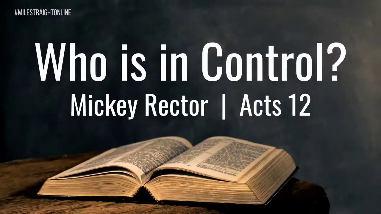"Who is In Control?" - Part 1 - YouTube