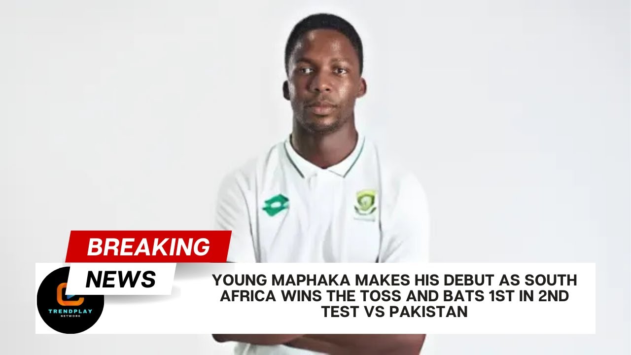 Young Maphaka makes his debut as South Africa wins the toss and bats ...