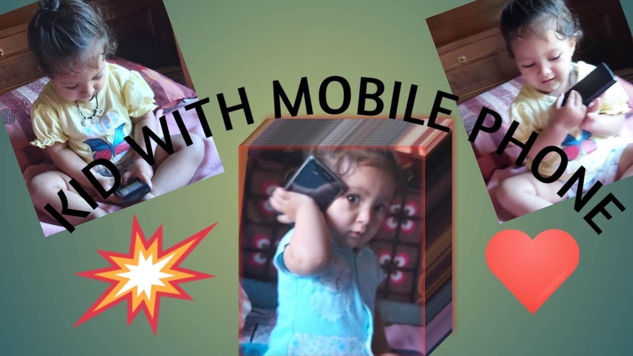Funny Baby With Mobile Phone || Funny Way Of Talking - YouTube