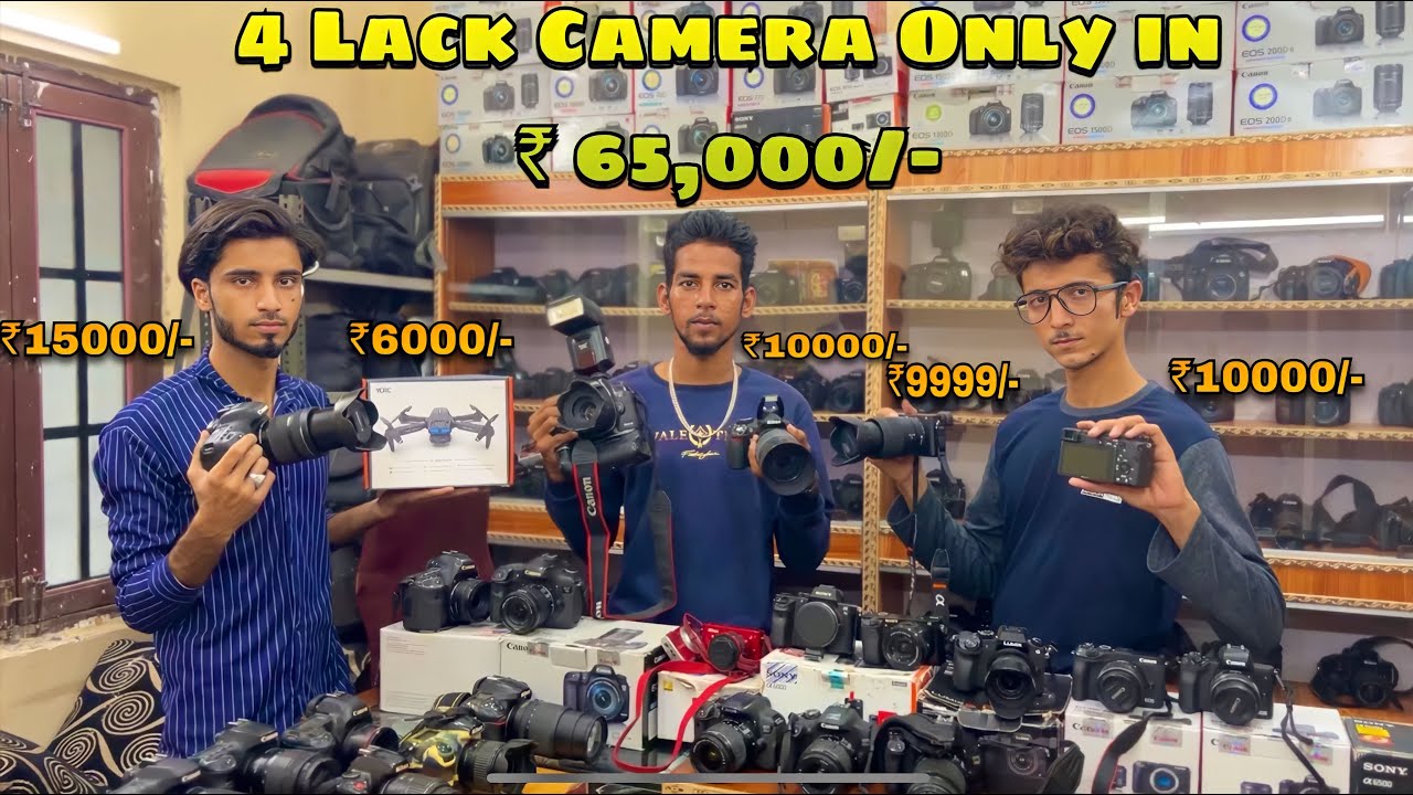 Hyderabad లో biggest second hand camera market | Cheap and Best Cameras ...