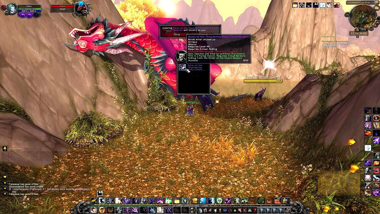 WoW: MoP - Hean kills Alani - YouTube