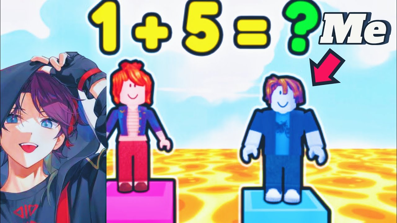 Roblox Math tower race | can l won match - YouTube