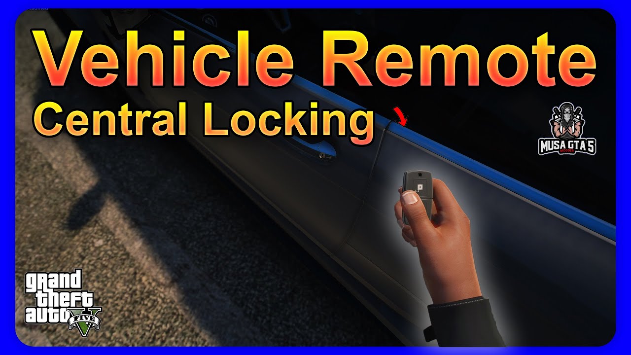 How to Install Vehicle Remote Central Locking in Gta 5 | GTA 5 PC Mods ...