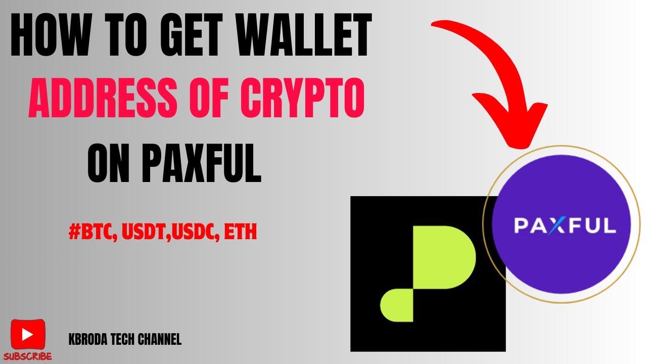 How To Get Wallet Address On Paxful 2026 - Get BTC, USDT, ETH, USDC ...