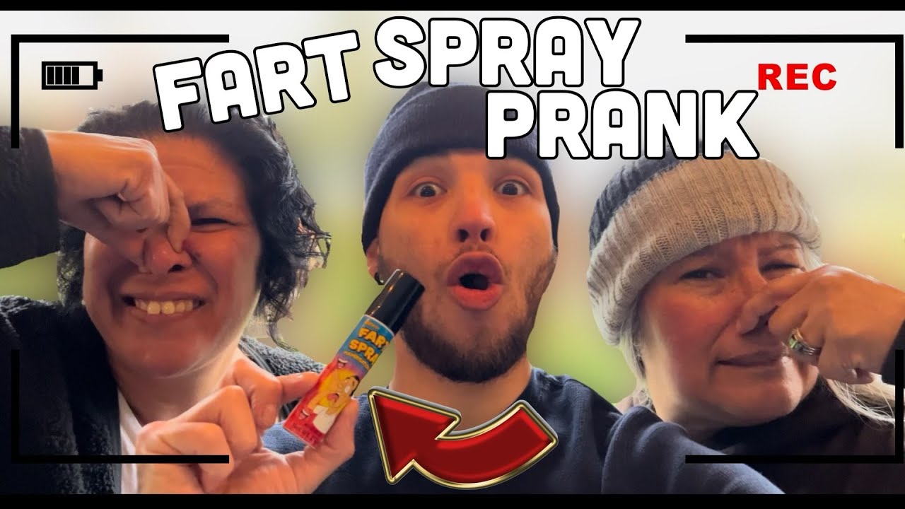 FART SPRAY PRANK ON FAMILY 🤣😩vomit 🤮 - YouTube