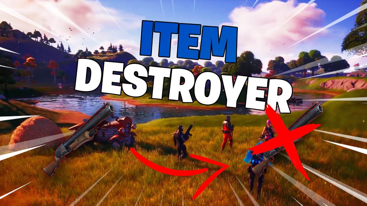 HOW TO MAKE ITEM DESTROYER | FORTNITE CREATIVE - YouTube