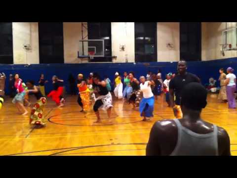 Rich Faye's Sabar Dance Class.