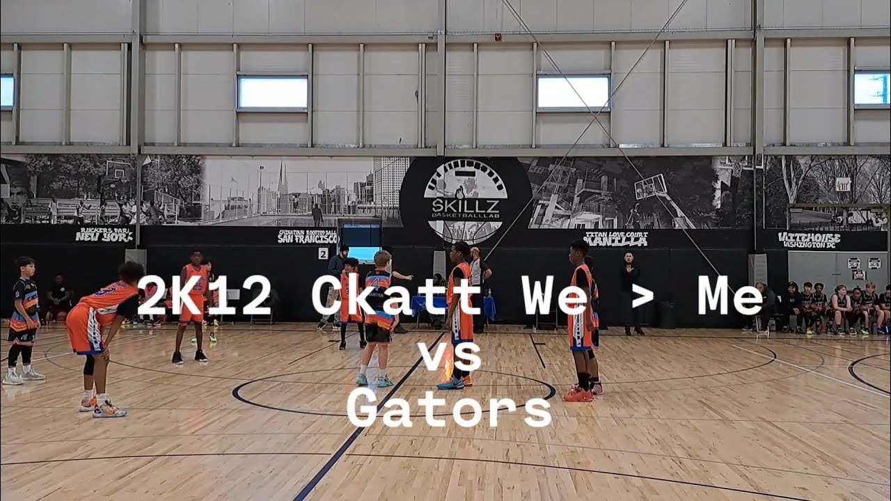 Dec 9th 2023 - 2K12 Ckatt We Not Me vs GBA - Hoopcity @ Skillz Lab ...