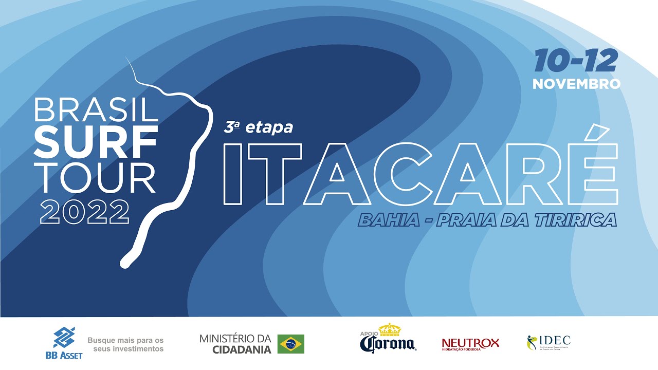 Brasil Surf Tour - Etapa Itacaré - Dia 1 de 3 - YouTube