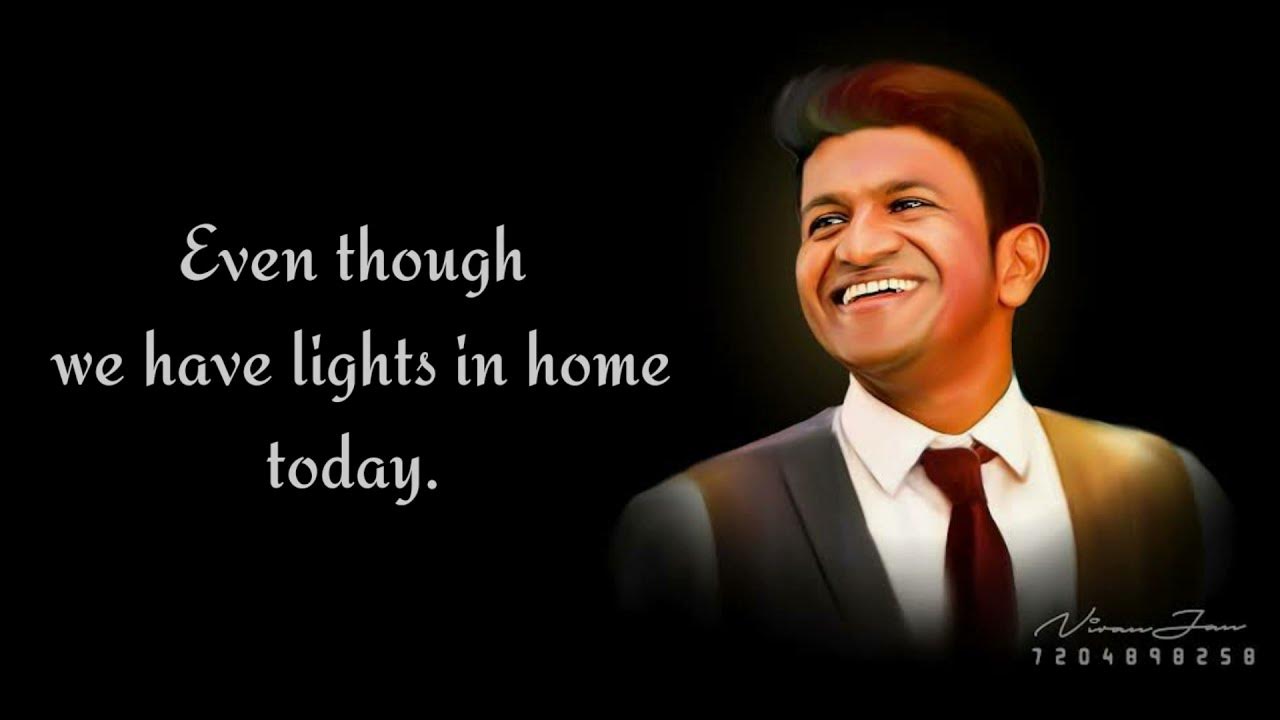 Puneeth Rajkumar Emotional Whatsapp Status Puneet Rajkumar Final