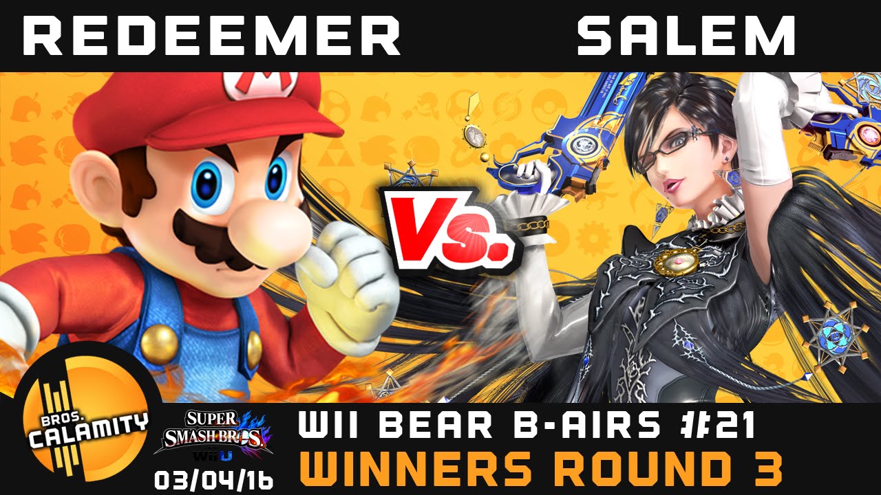 WBB #21 | CT Salem (Bayonetta) vs Redeemer Z (Mario) - Winners Round 3 ...