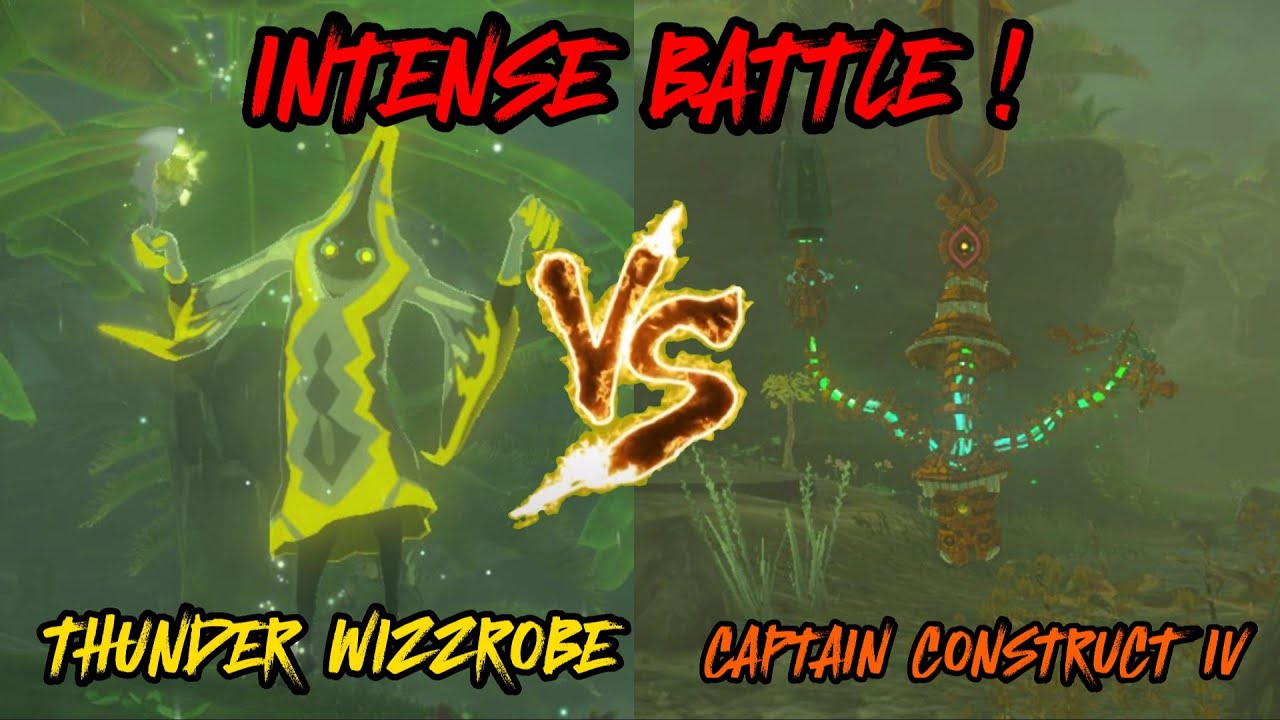 CAPTAIN CONSTRUCT IV VS THUNDER WIZZROBE !! (The Legend of Zelda: Tears of the Kingdom) - YouTube