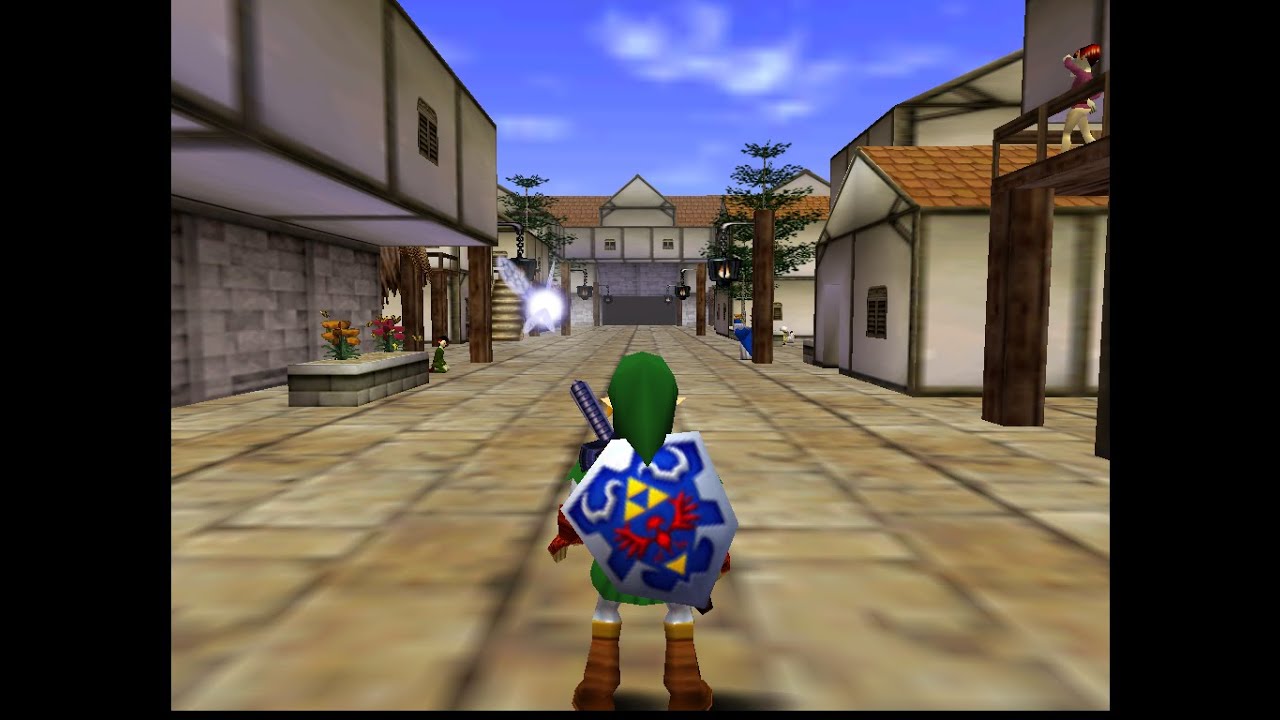 OoT Custom Map - Town Square Preview (WIP) - YouTube