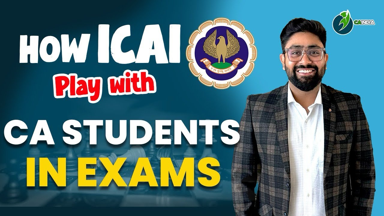 How ICAI play with CA Students- Must watch before exam - YouTube