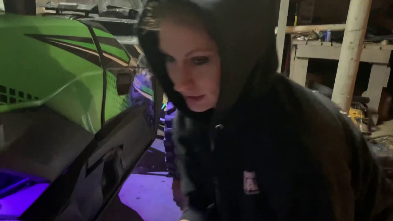 changing the oil on a 2021 Kawasaki KRX 1000 - YouTube