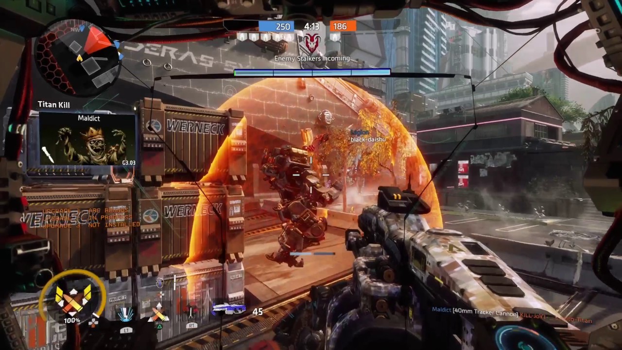 Titanfall new Monarch Titan - YouTube
