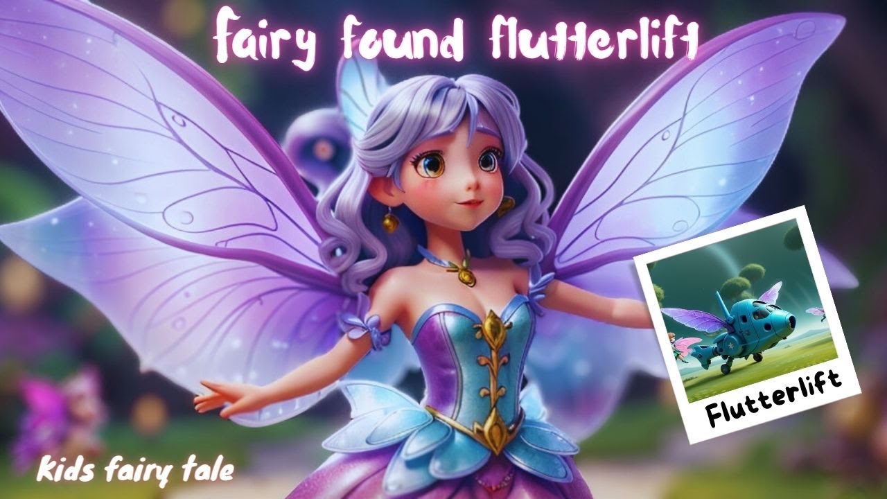 Fairy found🧚‍♀️FLUTTER LIFT🧚‍♀️fairy moral stories |short fairy story ...