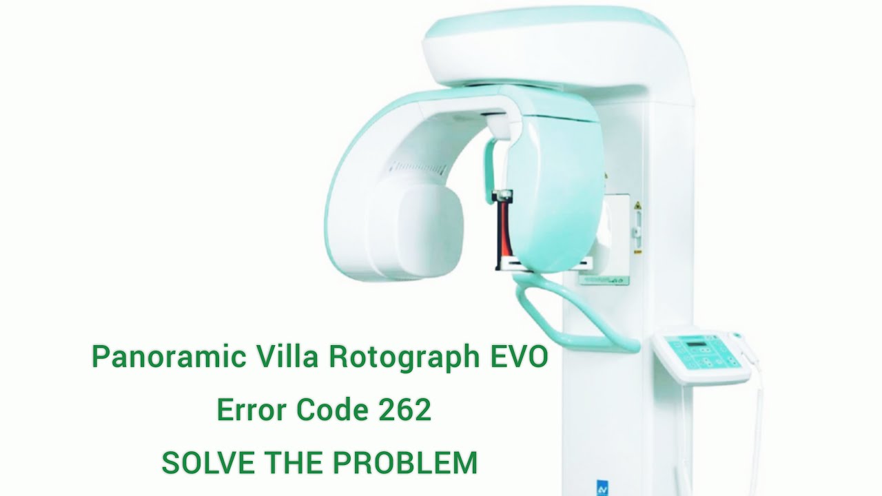 Panoramic Villa Rotograph EVO - Error Code 262 - Solve The Problem ...