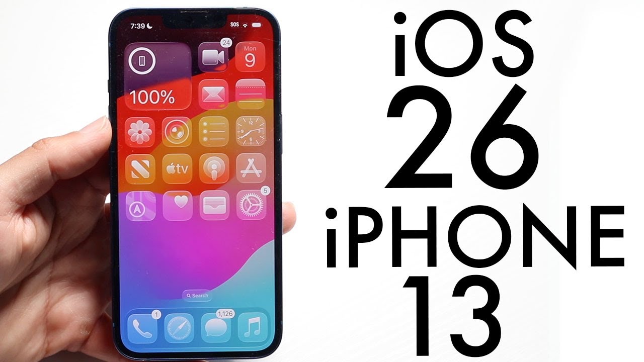 iOS 26 On iPhone 13! (Review) - YouTube